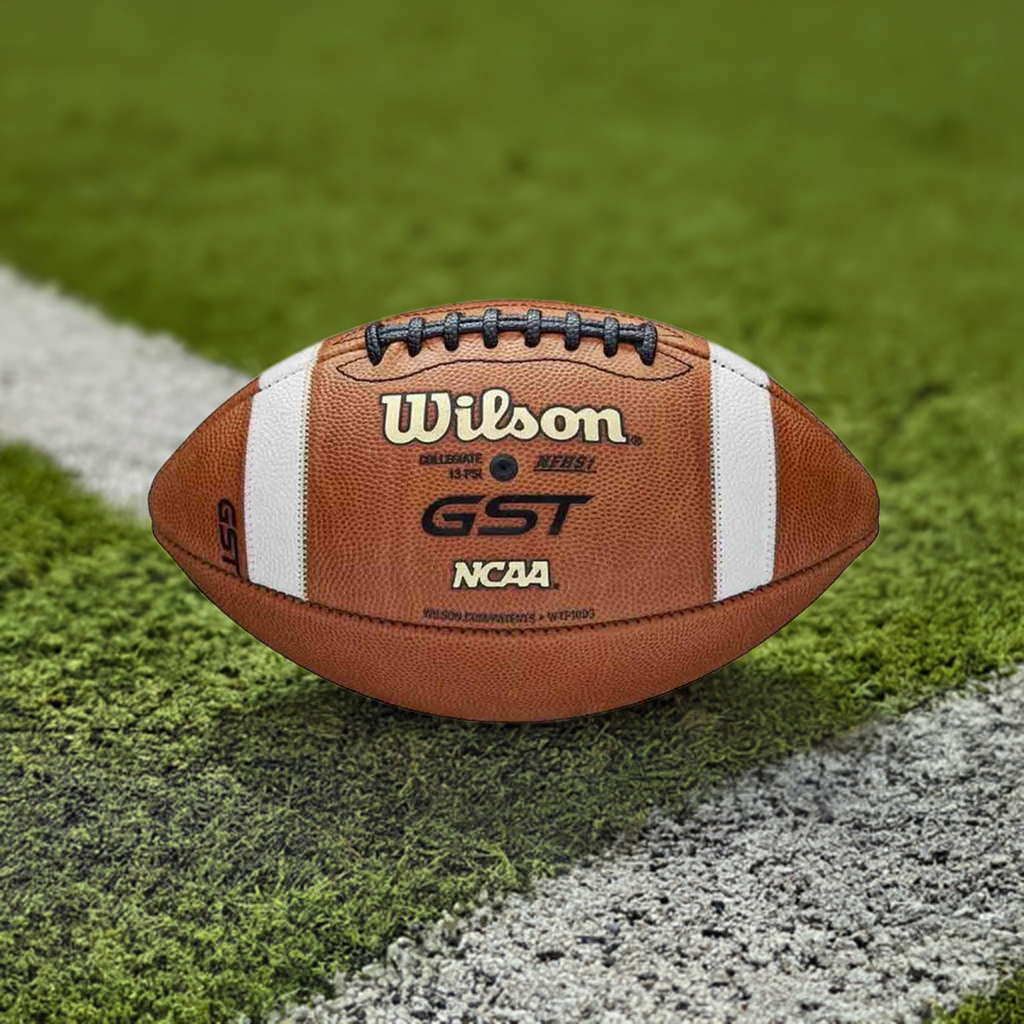 | GST WTF1003 NCAA/NFHS Leather Game Cosmetic Blem Football