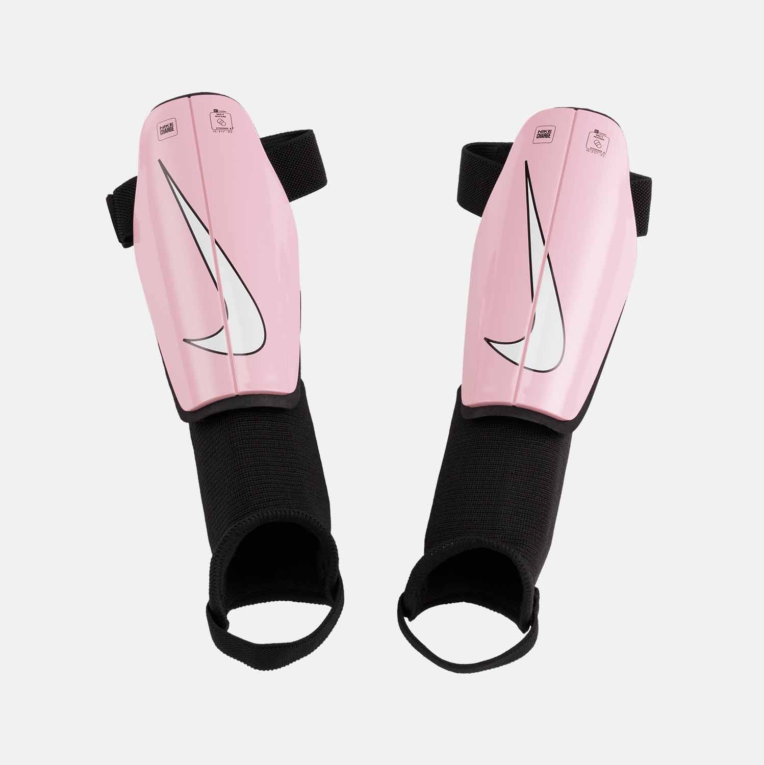 Kids' Charge Shin Guards, Pink/White – SV SPORTS