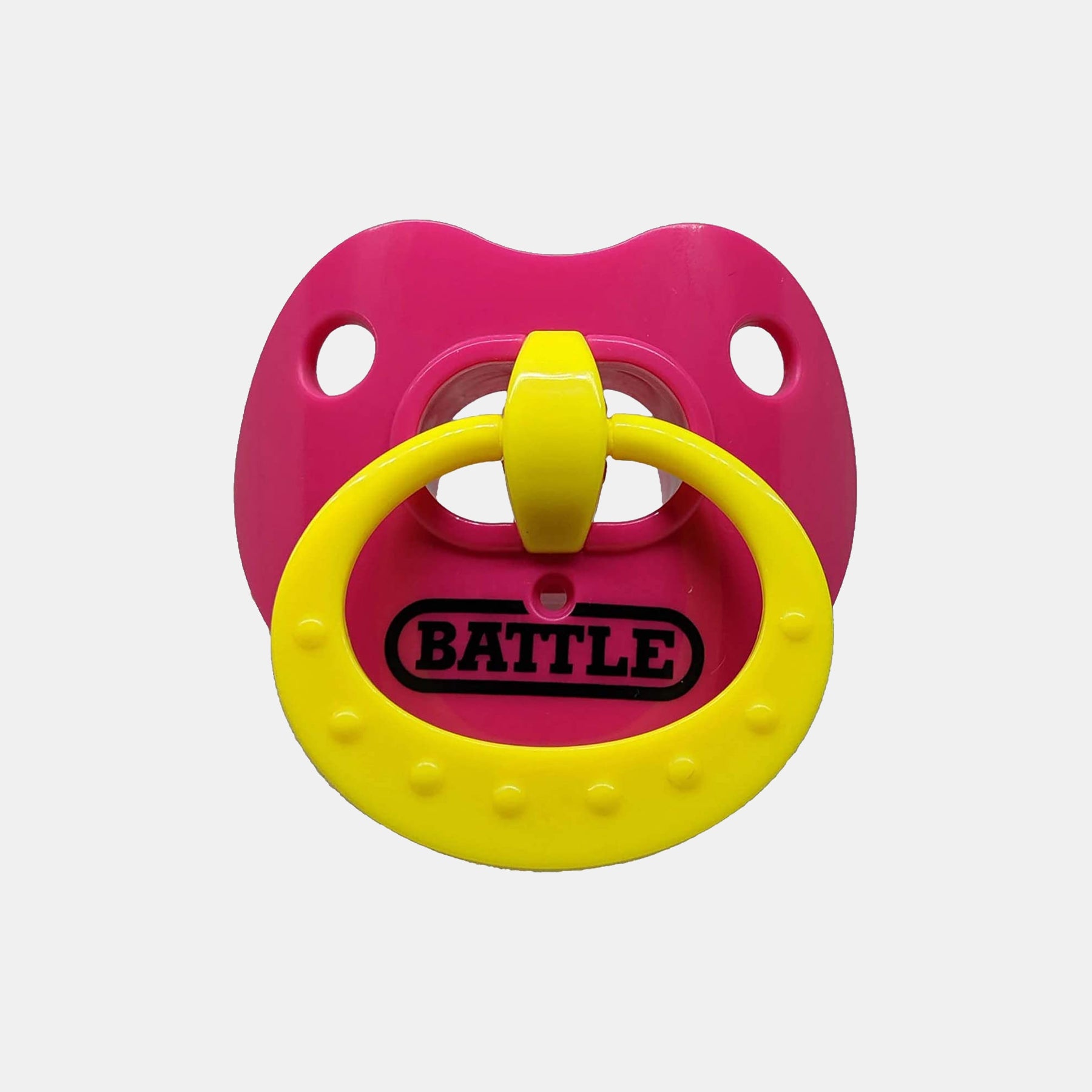 Football Binky Mouth Guard Pink
